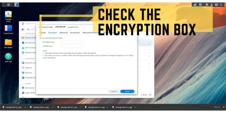 How to Encrypt and Lock a Shared Folder in Synology (With Pictures!) – Tech Guide Central