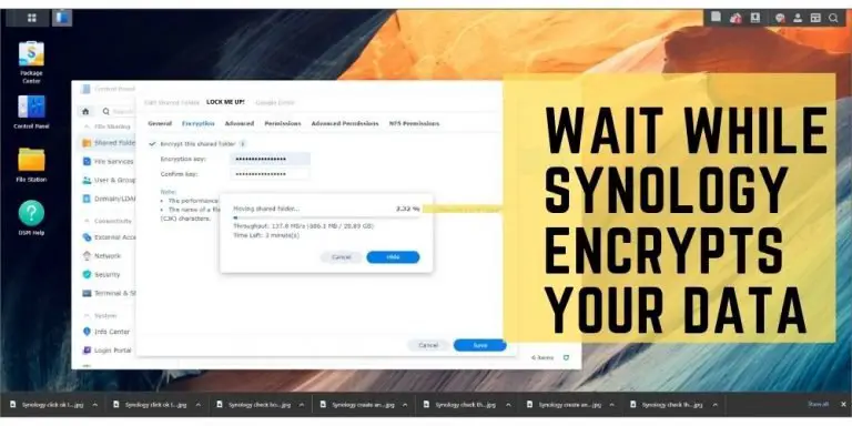 How to Encrypt and Lock a Shared Folder in Synology (With Pictures!) – Tech Guide Central